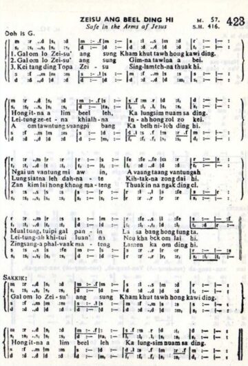 Zeisu Ang Beel Ding Hi (Safe in the Arms of Jesus) » Labu Saal
