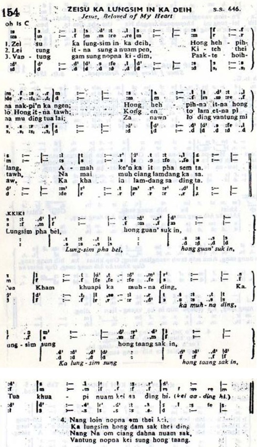 Zeisu Ka Lungsim In Ka Deih (Jesus, Beloved of My Heart) » Labu Saal