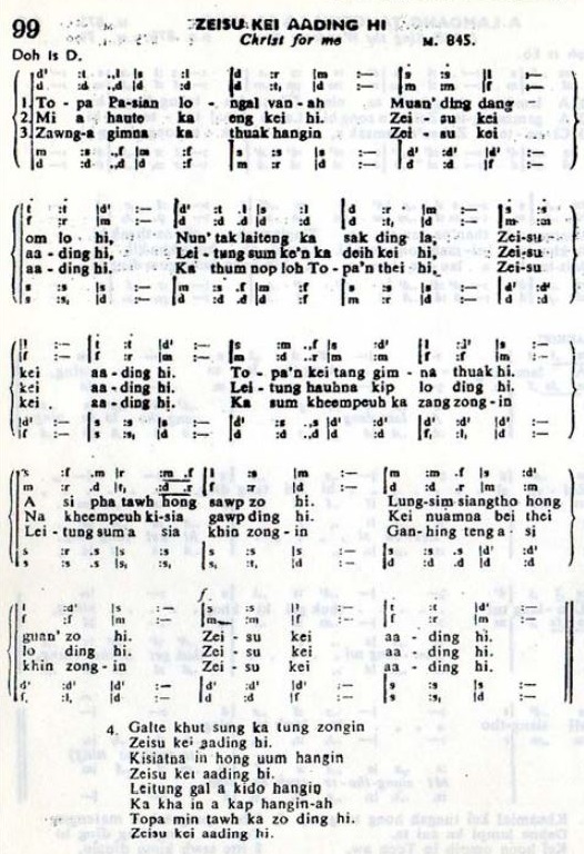 Zeisu Kei Aading Hi (Christ for me) » Labu Saal