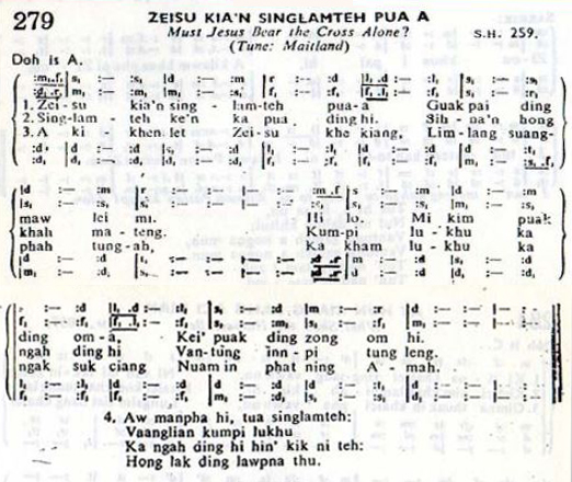 Zeisu Kia’n Singlamteh Pua A (Must Jesus Bear the Cross Alone?) » Labu Saal