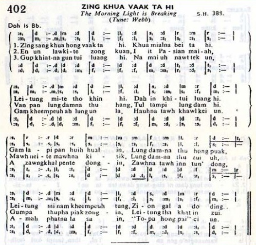 Zing Khua Vaak Ta Hi (The Morning Light is Breaking) » Labu Saal