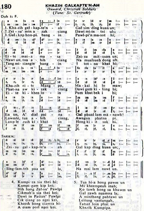 Khazih Galkapte’n Ah (Onward, Christian Soldiers) » Labu Saal
