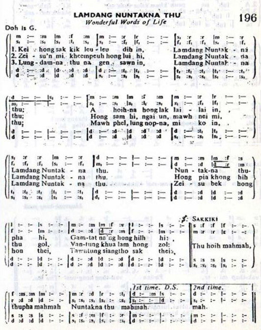 Lamdang Nuntakna Thu (Wonderful Words of Life) » Labu Saal