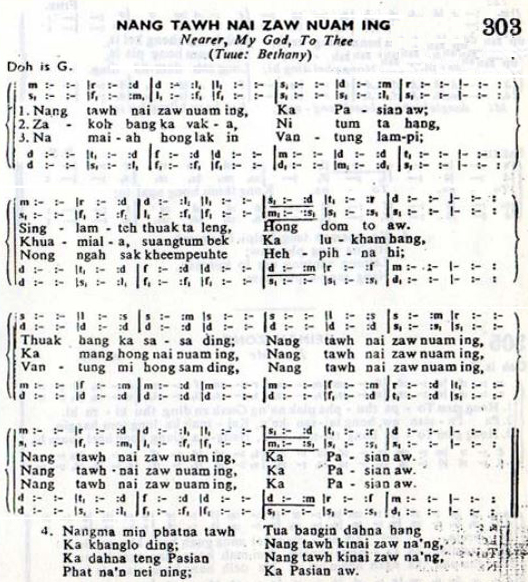 Nang Tawh Nai Zaw Nuam Ing (Nearer, My God, To Thee) » Labu Saal