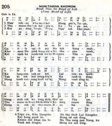 Nuntakna Khomun (Break Thou the Bread of Life) » Labu Saal