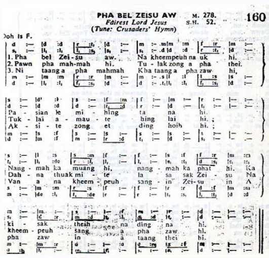 Pha Bel Zeisu Aw (Fairest Lord Jesus) » Labu Saal