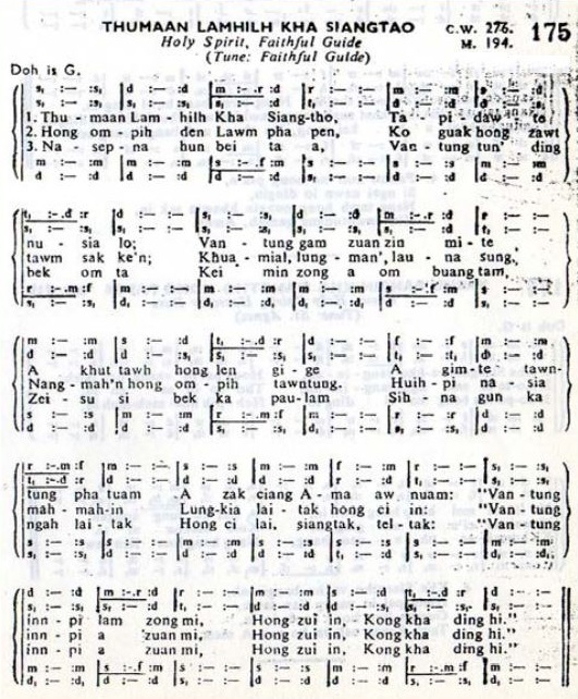 Thumaan Lamhilh Kha Siangtho (Holy Spirit, Faithful Guide) » Labu Saal