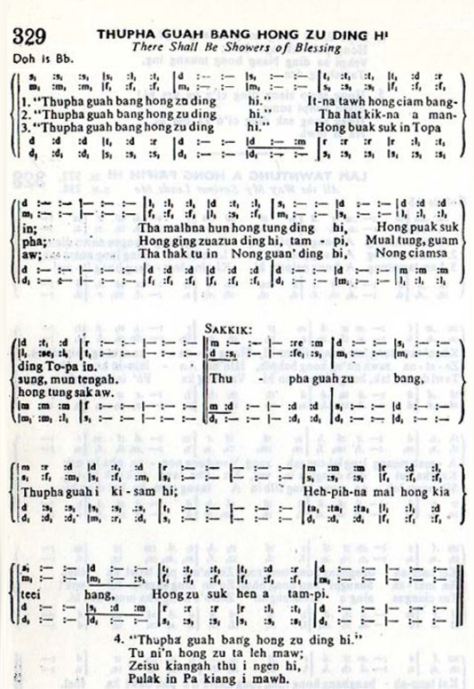 Thupha Guah Bang Hong Zu Ding Hi (There Shall Be Showers of Blessing ...