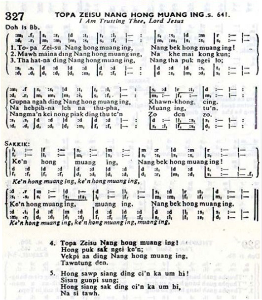 Topa Zeisu Nang Hong Muang Ing (I am Trusting Thee, Lord Jesus) » Labu Saal