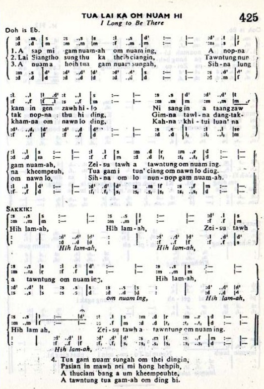 Tua Lai Ka Om Nuam Hi (I Long to Be There) » Labu Saal