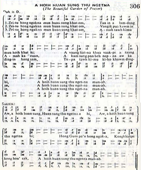 A Hoih Huan Sung Thu Ngetna (The Beautiful Garden of Prayer) » Labu Saal