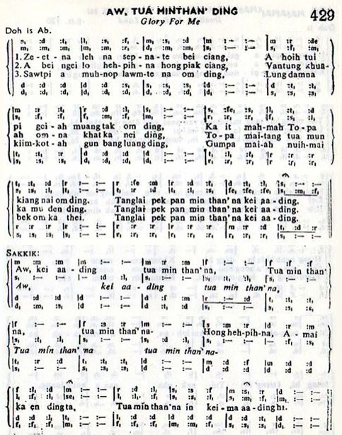 Aw Tua Minthan’ Ding (Glory For Me) » Labu Saal