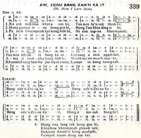 Aw Zeisu Bang Zah’n Ka It (Oh, How I Love Jesus) » Labu Saal