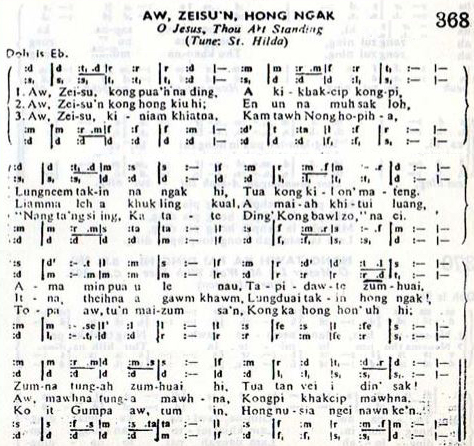 Aw Zeisu'n Hong Ngak (O Jesus, Thou Art Standing) » Labu Saal