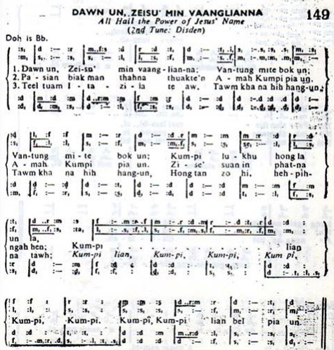 Dawn Un, Zeisu Min Vanglianna (2nd Tune) (All Hail the Power of Jesus ...