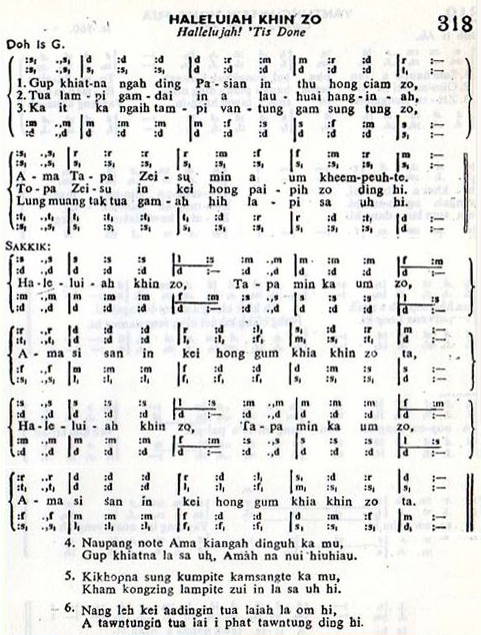 Haleluiah Khin Zo (Hallelujah! Tis Done) » Labu Saal