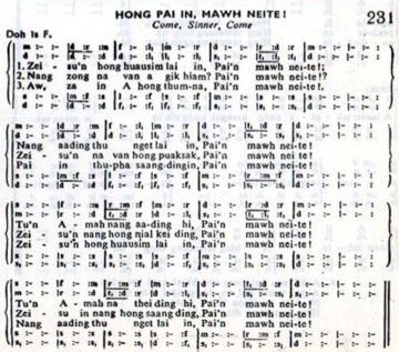 Hong Pai In, Mawh Neite (Come, Sinner, Come) » Labu Saal